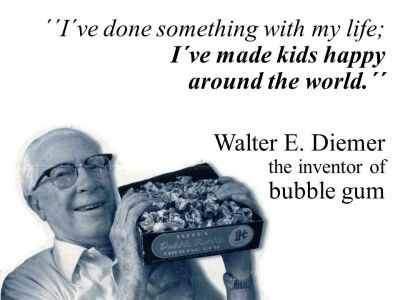 Walter Diemer Bubble Gum Inventor Bio With Photos Videos