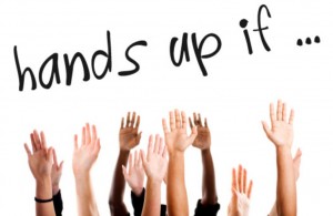 "Hands up if you DON'T know!": reverse the question, increase ...